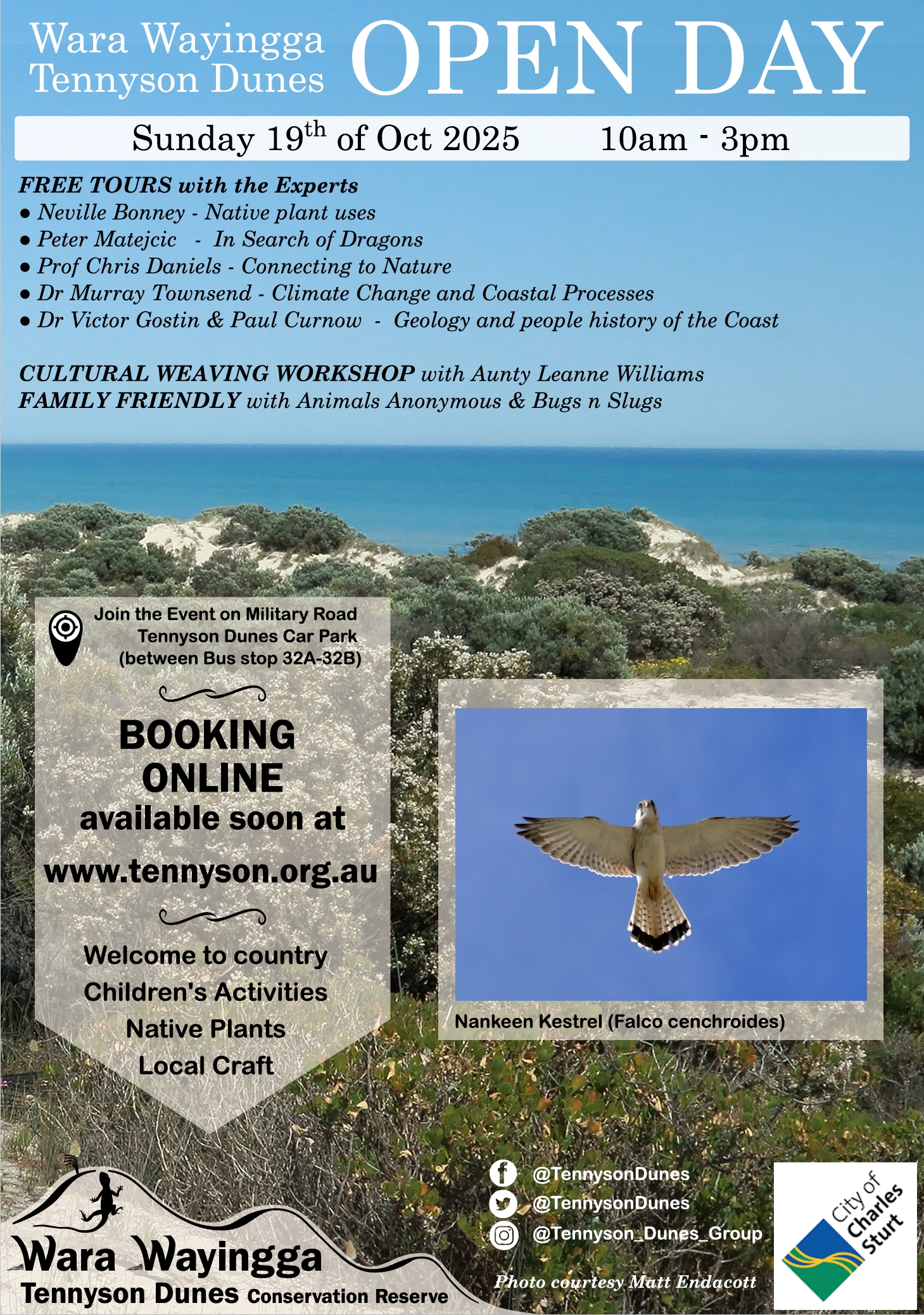 Open Day Flyer 2025 – TENNYSON DUNES GROUP